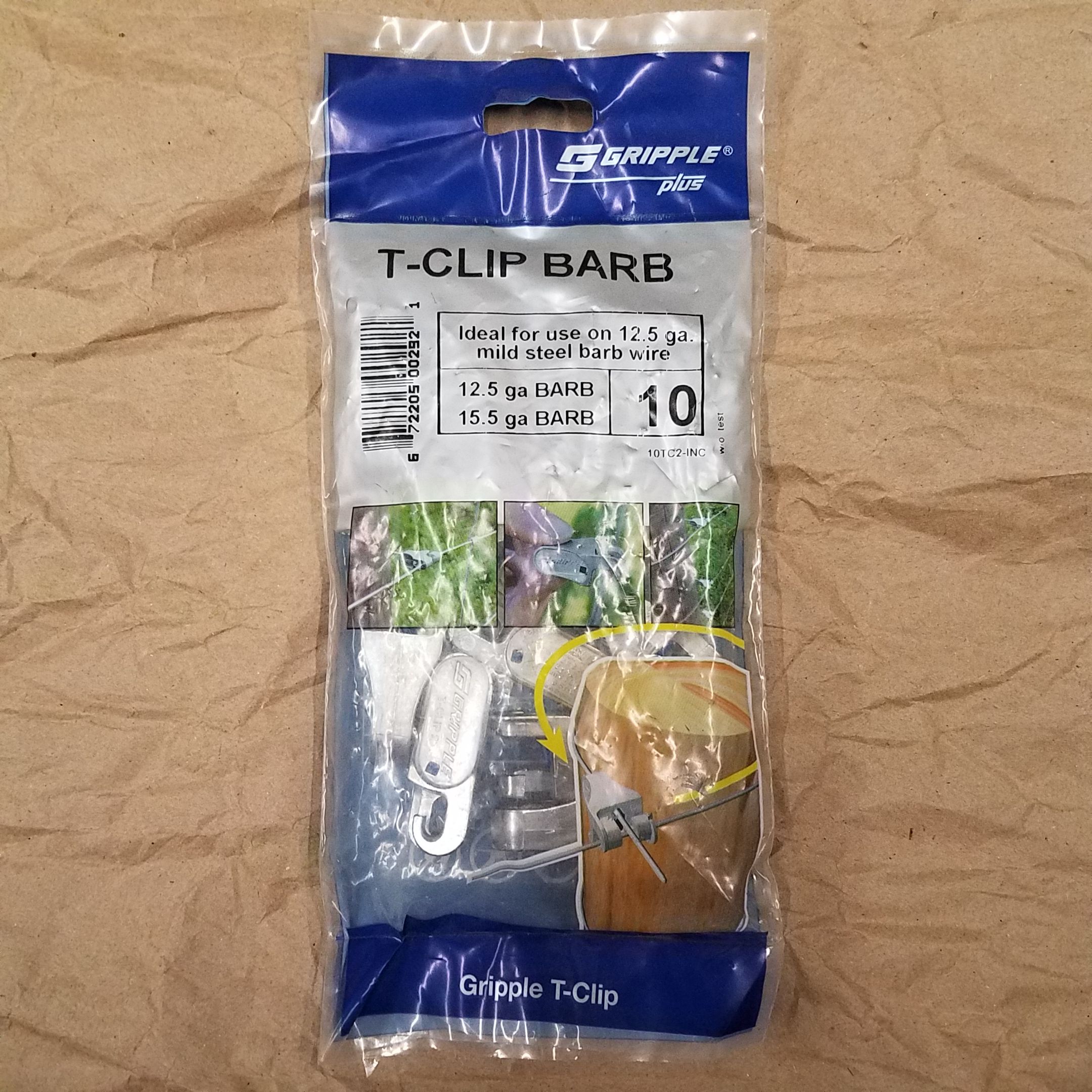 Gripple T-Clip 2 (barbed wire) Tie off in seconds | FLTSupply